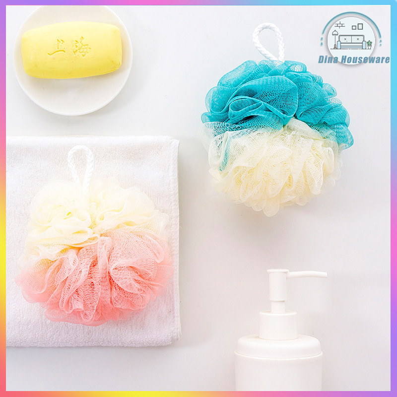 Jual Spons Mandi Jaring/Shower Puff Bath Ball Spon Mandi Tebal Lembut ...