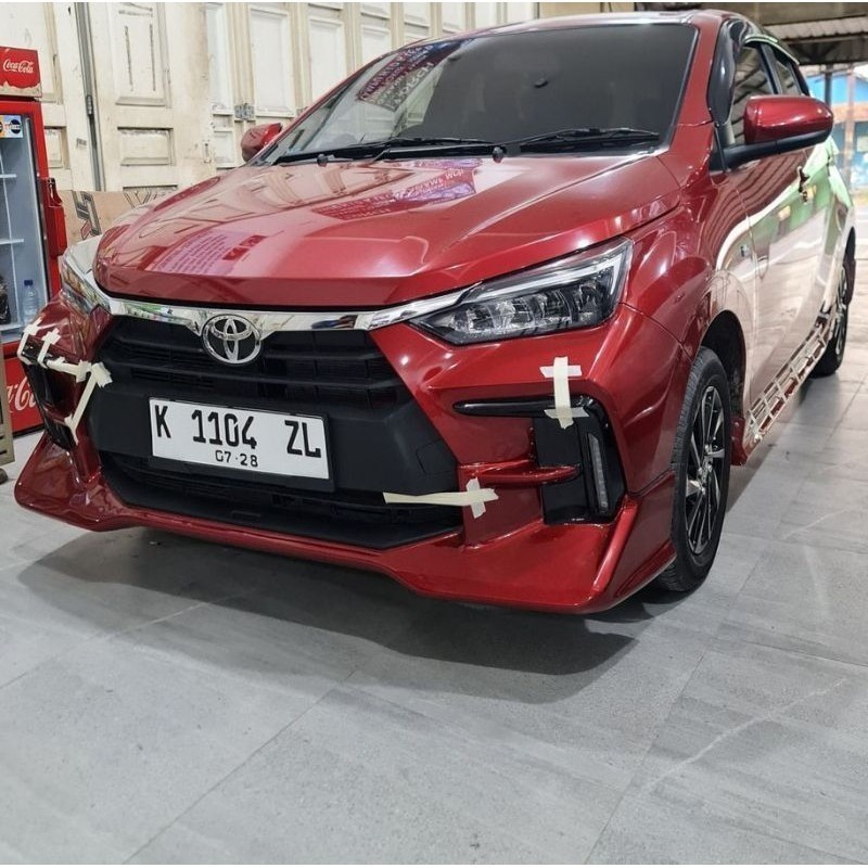 Jual bodykit agya 2023 2024 GR grade-a kuat-tebal-lentur | Shopee Indonesia