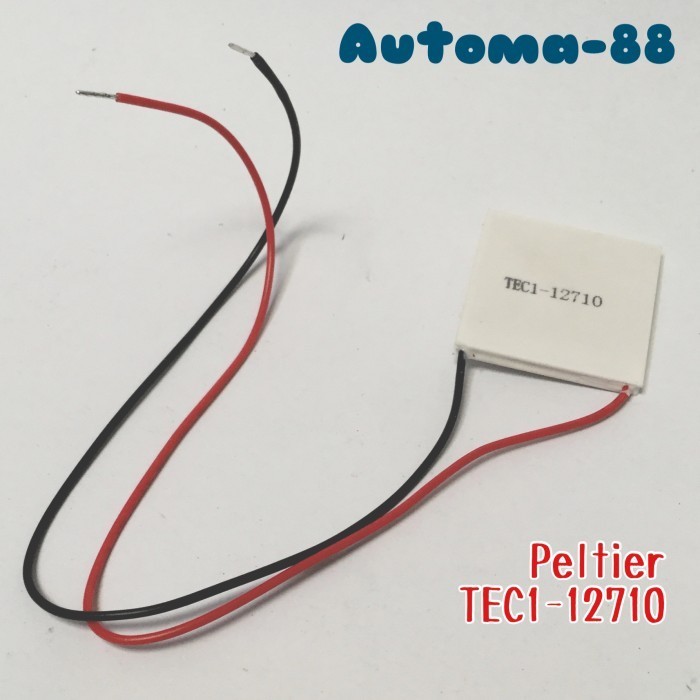 Jual Peltier TEC1-12710 Thermoelectric 12V DC Elemen Panas Dingin 12710 ...