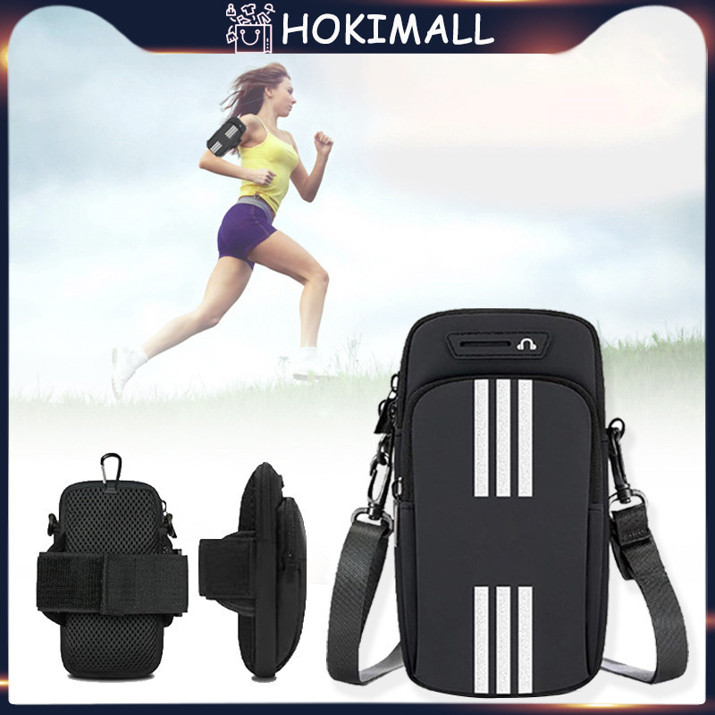 Jual Multifungsi Running Sport Armband Armbag Tas Lengan Lari Jogging ...