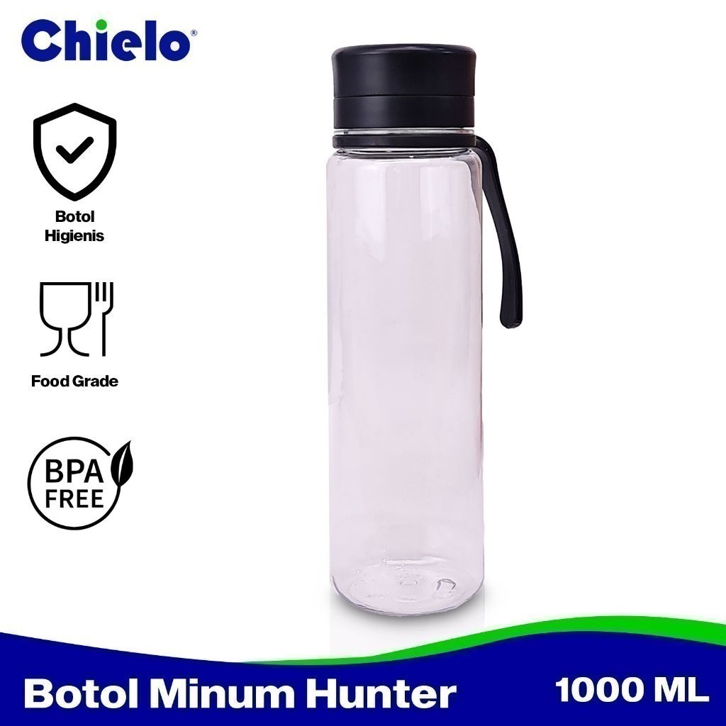 Jual Chielo Botol Air Minum Hunter BPA Free 1 Liter Food Grade Water ...