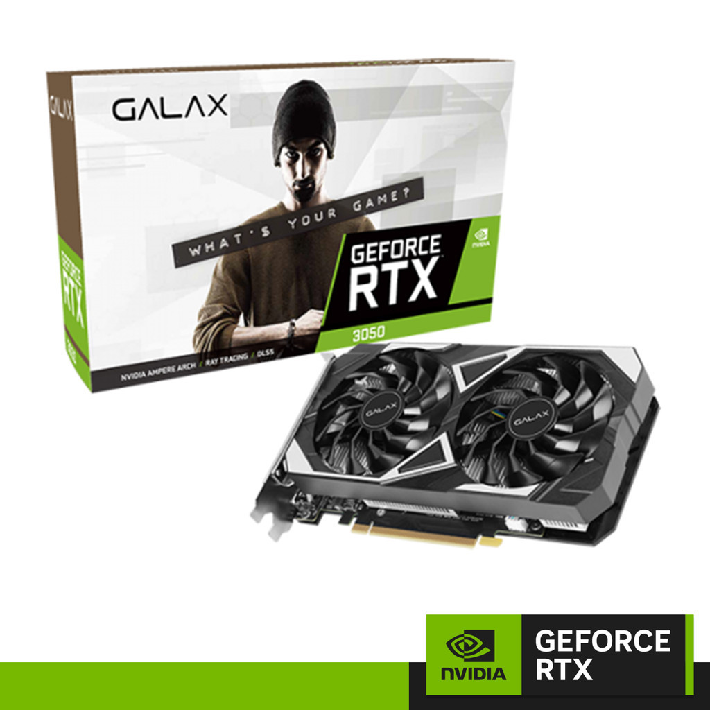 Jual VGA GALAX GeForce RTX 3050 6GB EX | RTX3050 6GB GDDR6 | Shopee ...