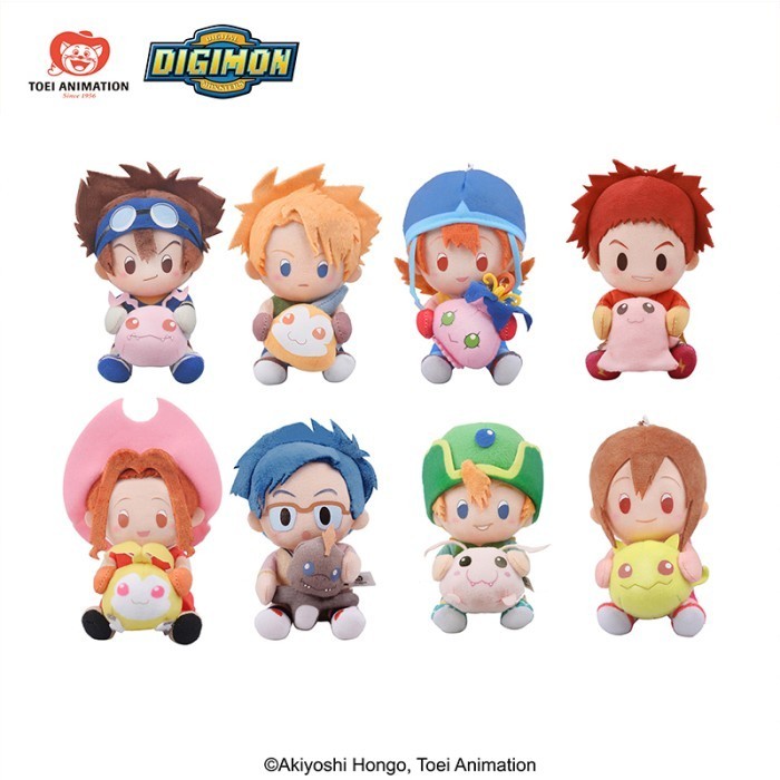 Jual Toei Animation Digimon Adventure Anime Toy Doll Plush Pendant ...