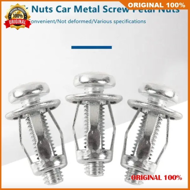 Jual ASTRO Screw Bolt Metal Screw Petal Nut Mur Baut Rivet M4 M5 M6 Set ...