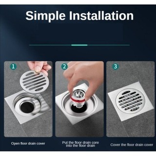 Jual Drain Floor Penutup Otomatis Saluran Drainase Toilet Anti Serangga ...
