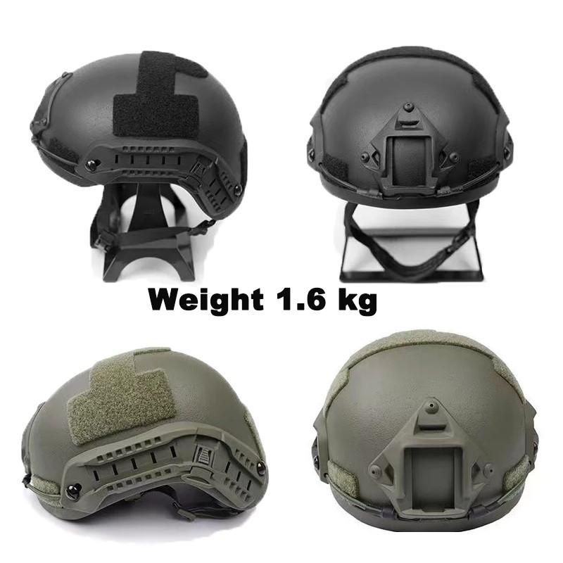 Jual Ballistic ACH High Cut Tactical Helmet PE Ballistic Helmet NIJ ...