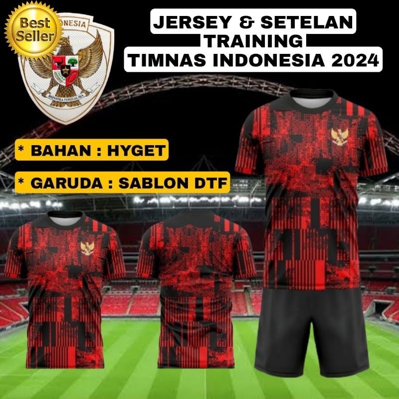 Jual Jersey Timnas Indonesia Training 2024 Grade Lokal Murah | Shopee ...