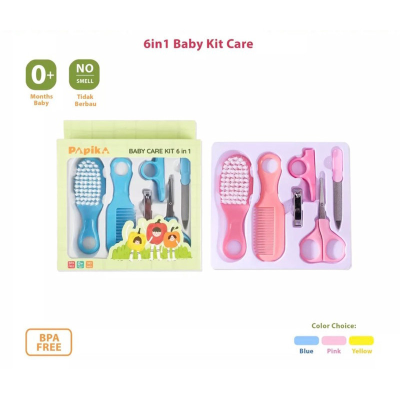 Jual Baby Care Kit Set 6in1 Kado Lahiran Set Perlengkapan Bayi Sisir ...