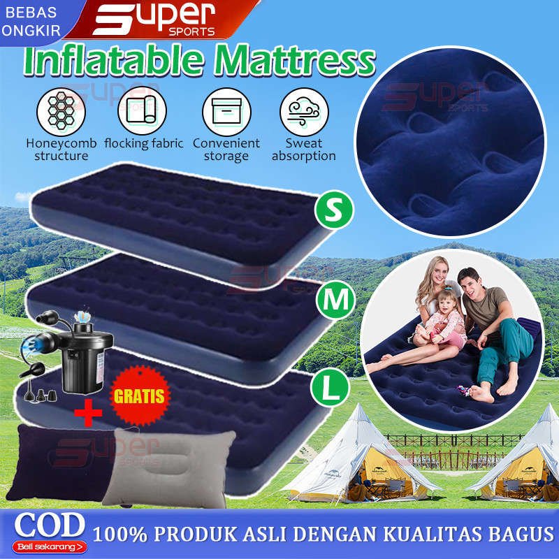 Jual 【Gift Set】Kasur Udara Lipat Kasur Udara Kasur Udara Kasur Berkemah ...