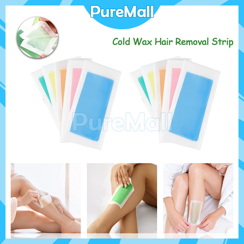 Jual Hair Removal Strip 10pcs / Cold Wax Kertas Pencabut Bulu / Paper Wax | Shopee Indonesia
