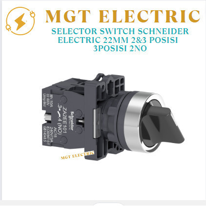 Jual Selector Switch Schneider 22mm 3 Posisi 2 NO - Switch 3Posisi 2NO | Shopee Indonesia