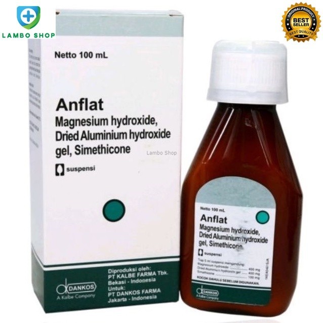 Jual Anflat Sirup Obat Maag/ Lambung 100 ml | Shopee Indonesia