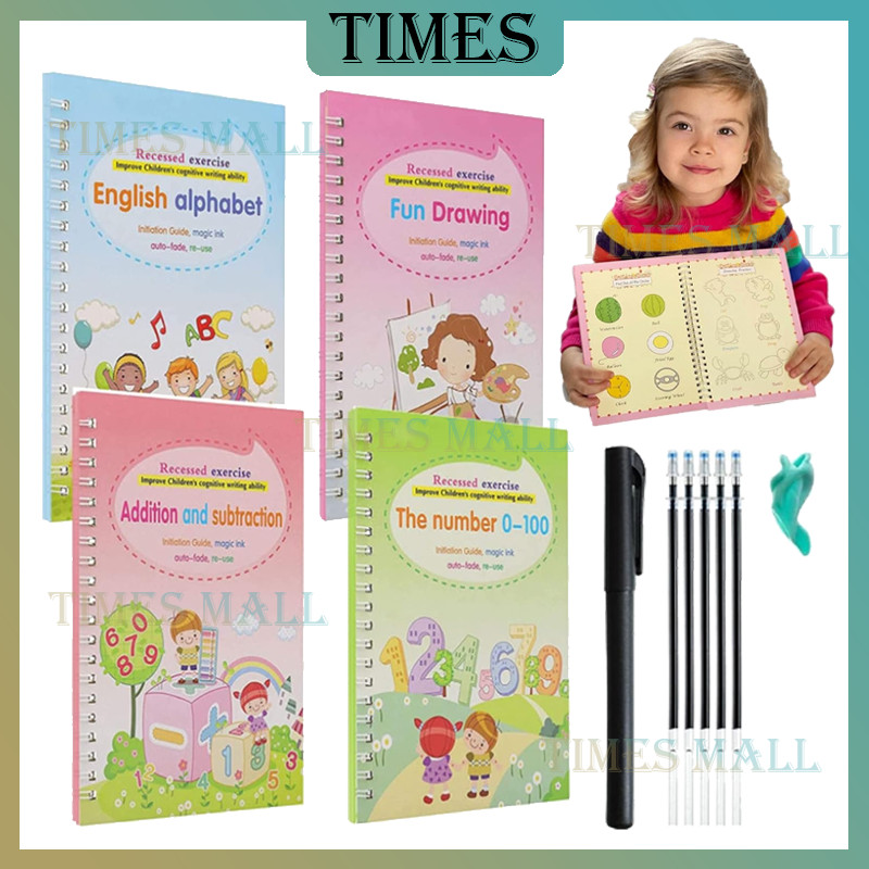 Jual Buku Belajar Menulis Anak/Magic Book 3D Anak/Magic Practice Book ...