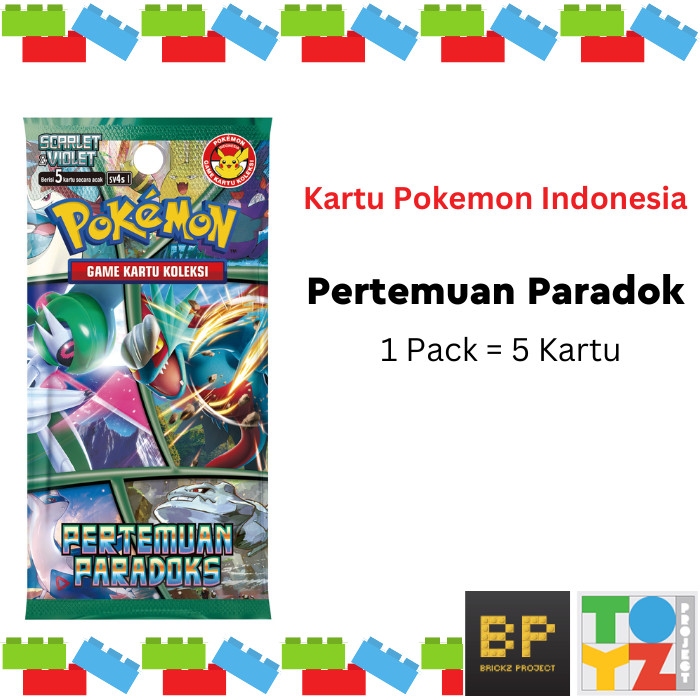 Jual Kartu TCG Pokemon Sv4s - Pertemuan Paradoks Scarlet & Violet Booster Pack | Shopee Indonesia