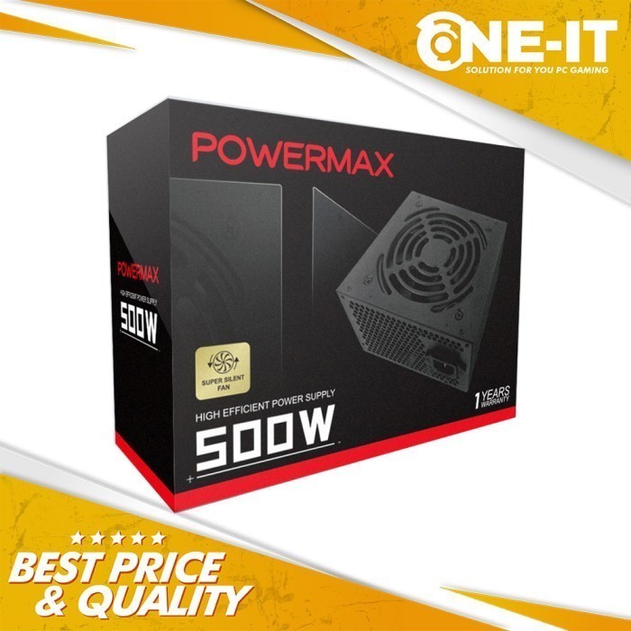 Jual PSU POWERMAX 500W 500Watt 500 Power Supply | Shopee Indonesia