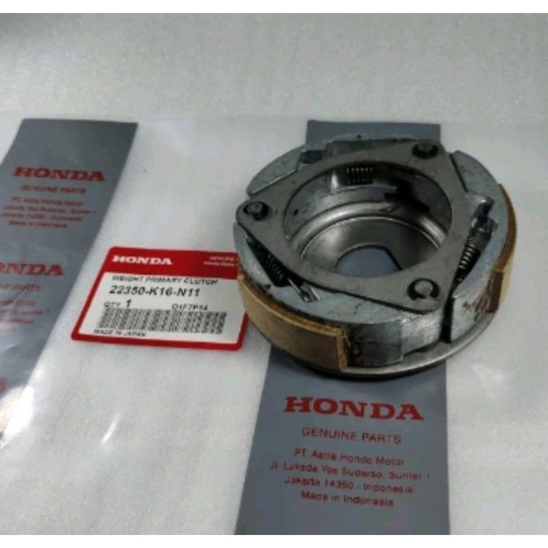 Jual COD Kampas ganda plus plat Honda Beat Street - Scoopy Esp FI ...