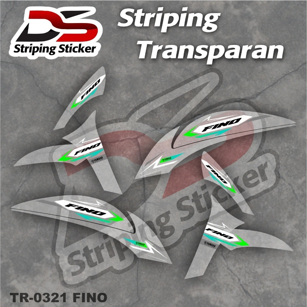 Jual Striping Stiker Transparan UV Fino ( TR-0321) List Variasi Sticker ...
