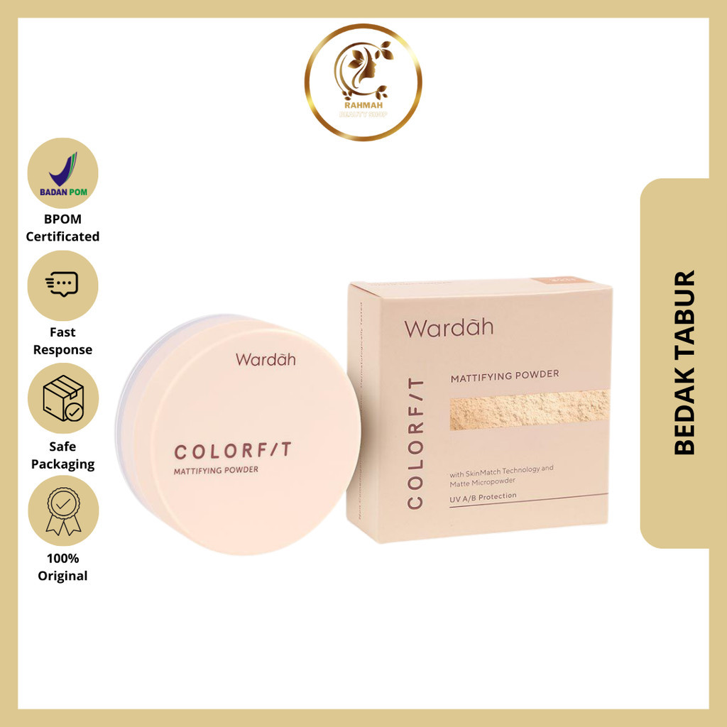 Jual Wardah Colorfit Mattifying Powder - Bedak Tabur Dengan SPF 30 PA++ ...