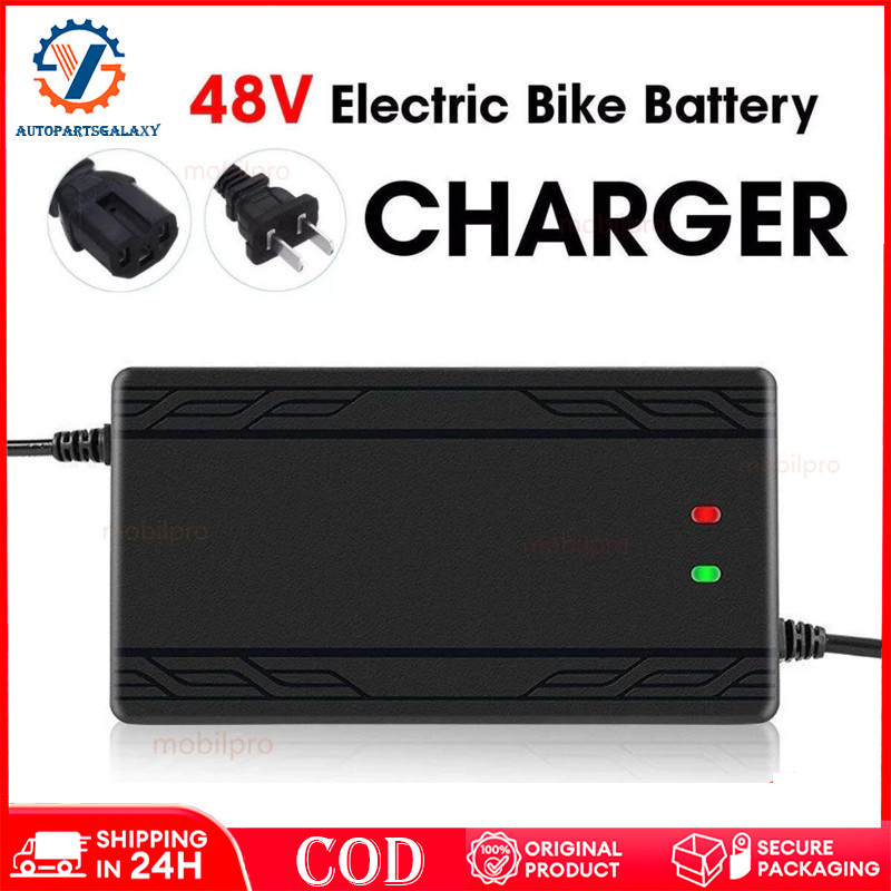 Jual Charger Sepeda Listrik 48V 12ah / 48V20AH Universal Charger Motor Listrik / Baterai Selis ...