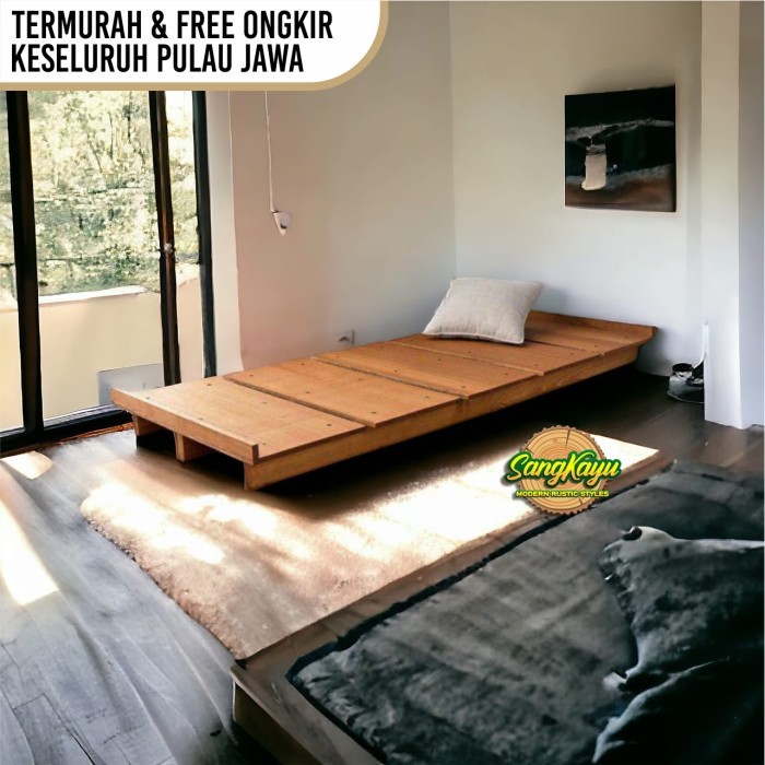 Jual SangKayu Dipan Kayu Rangka Tempat Tidur Divan kayu minimalis ...