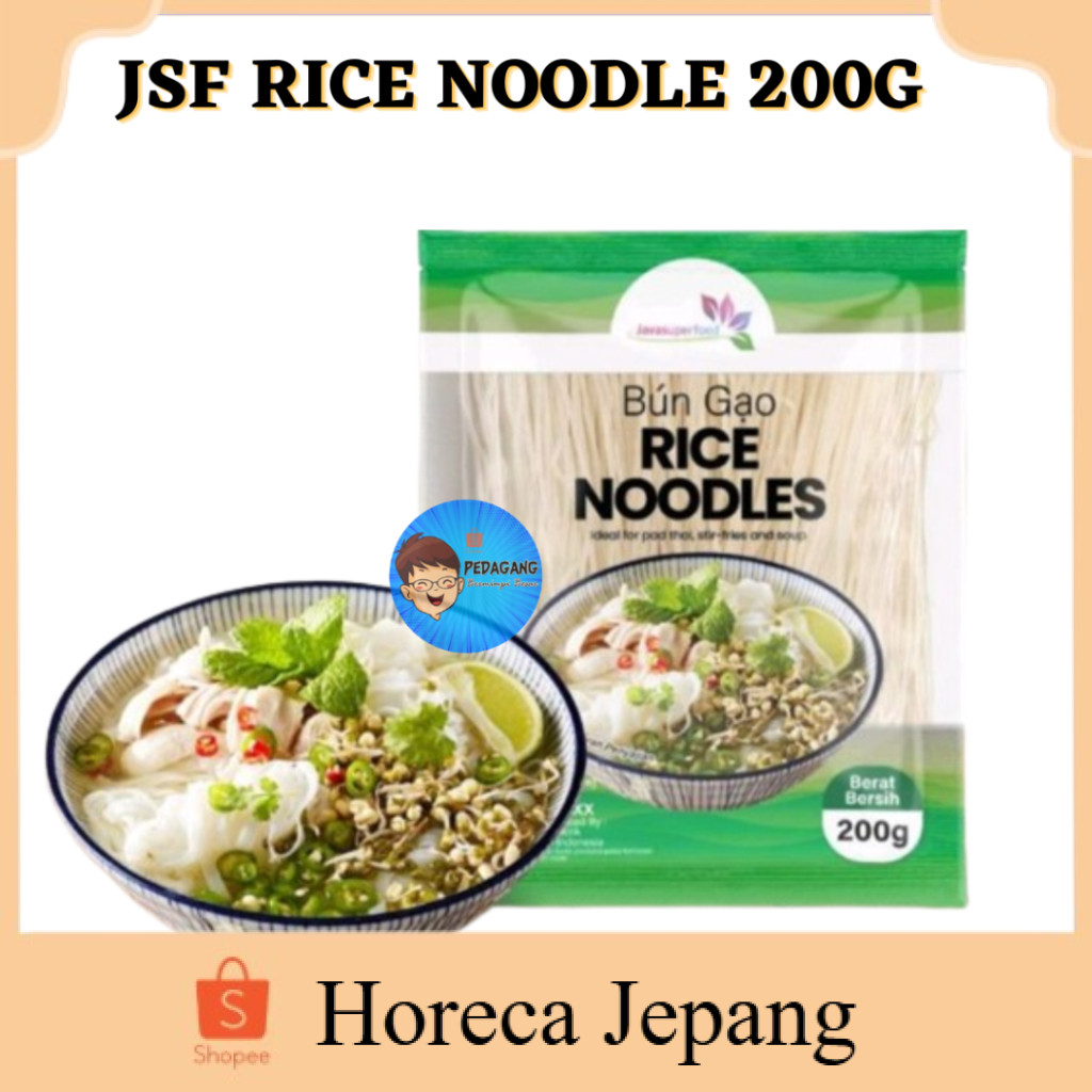 Jual JSF RICE NOODLE 200G/ Rice Noodle / Kwetiaw Mie Beras Vietnam ...