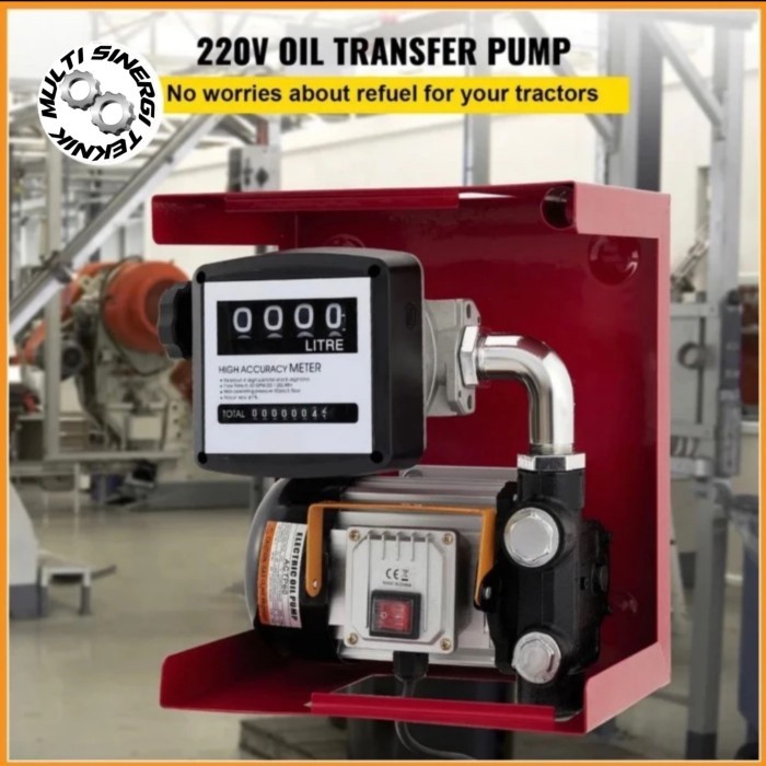 Jual Fuel Transfer Pump FTP 2060AC Pompa BBM Solar Pertamina Set ...