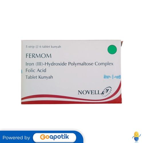 Jual Fermom Box Isi 30 Tablet Kunyah | Shopee Indonesia