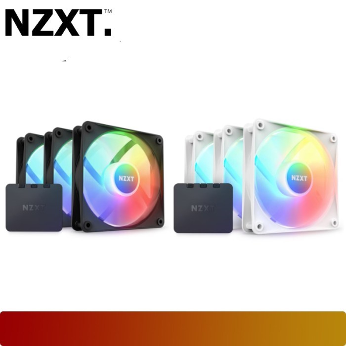 Jual NZXT F120 RGB Core Triple Pack | 3 x 120mm Hub-Mounted RGB Fans ...