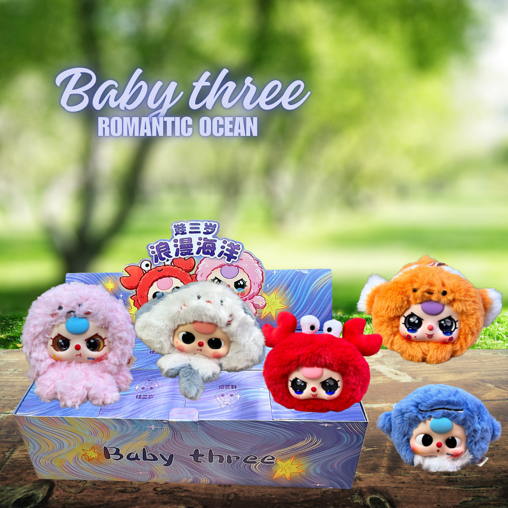 Jual [SELECTED] Baby Three Romantic Ocean Plush Blindbox ORIGINAL ...