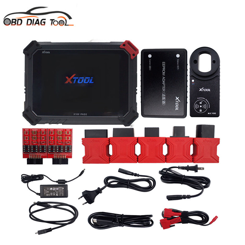 Jual Auto Key Programmer XTOOL X100 PAD2 Pro With KC100 EEPROM DPF EPB ...