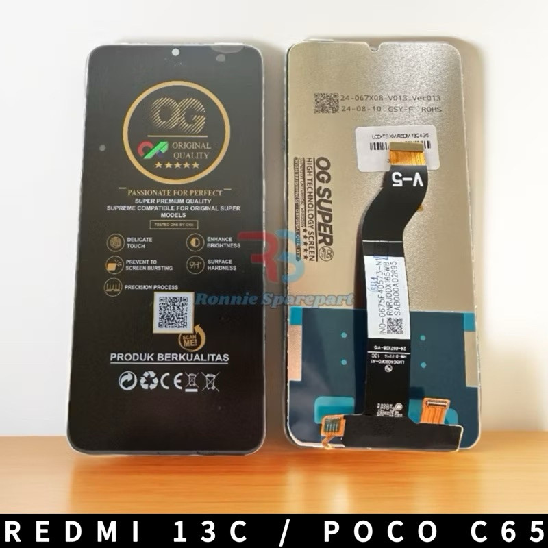 Jual LCD TOUCHSCREEN XIAOMI REDMI 13C / POCO C65 - ORI COMPLETE ...