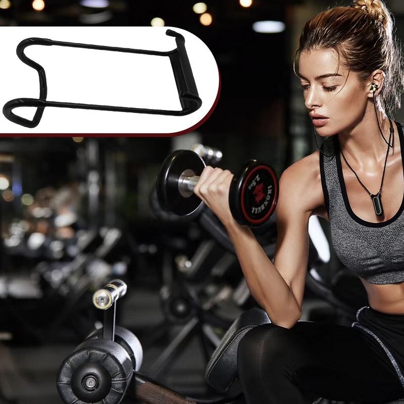 Jual Barbell Attachment Dumbbell Spotter Hooks Barbell Rack Attachments ...