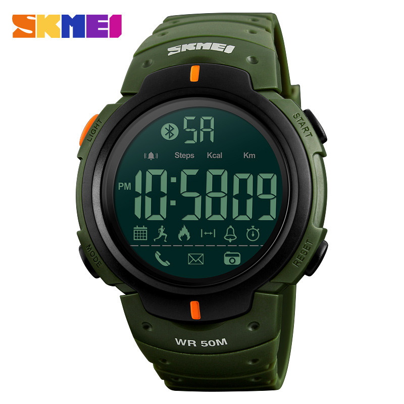 Jual SKMEI Sports Smart Watch for Men Reminder Digital Mens ...