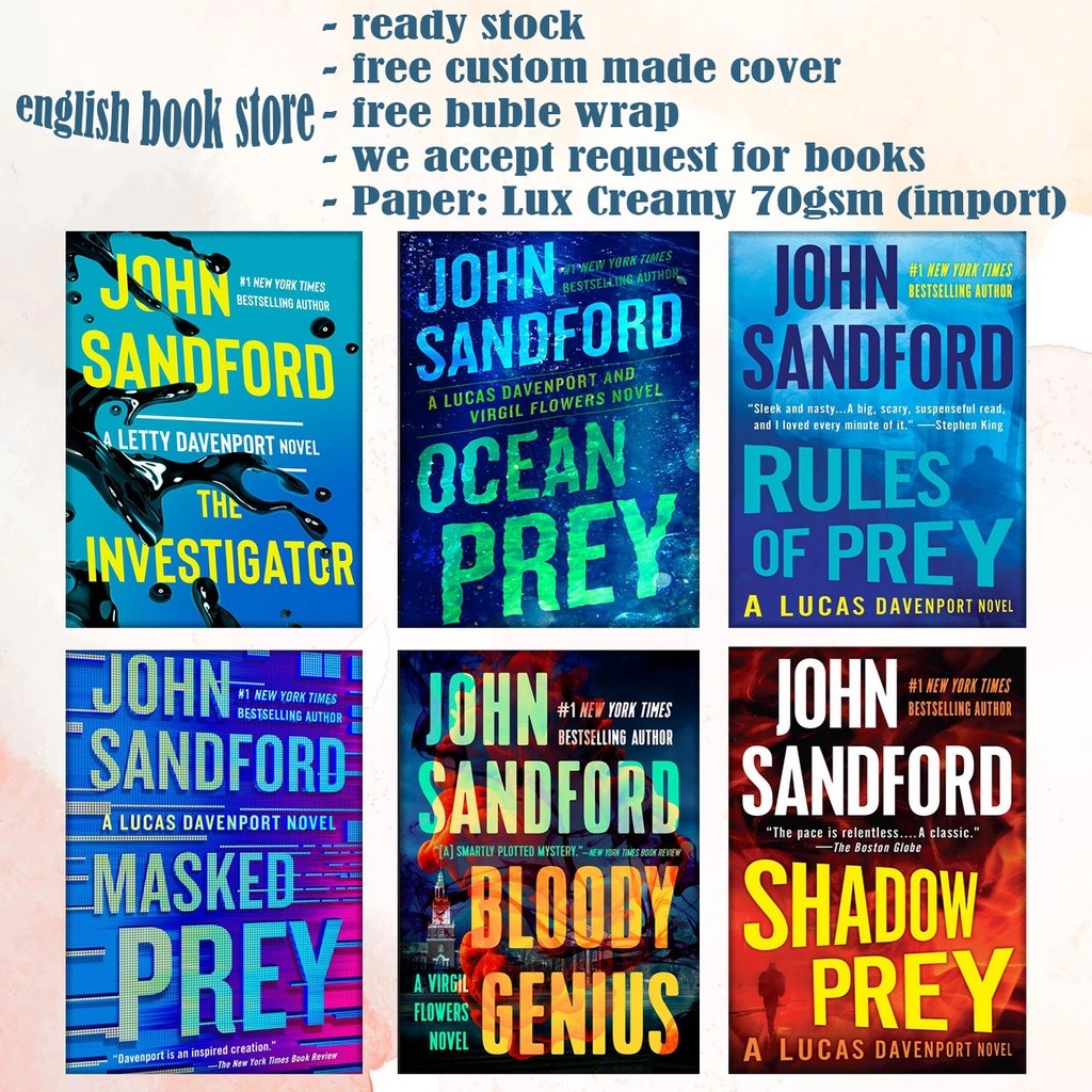 Jual The Investigator - Ocean Prey - Rules of Prey - Masked Prey ...