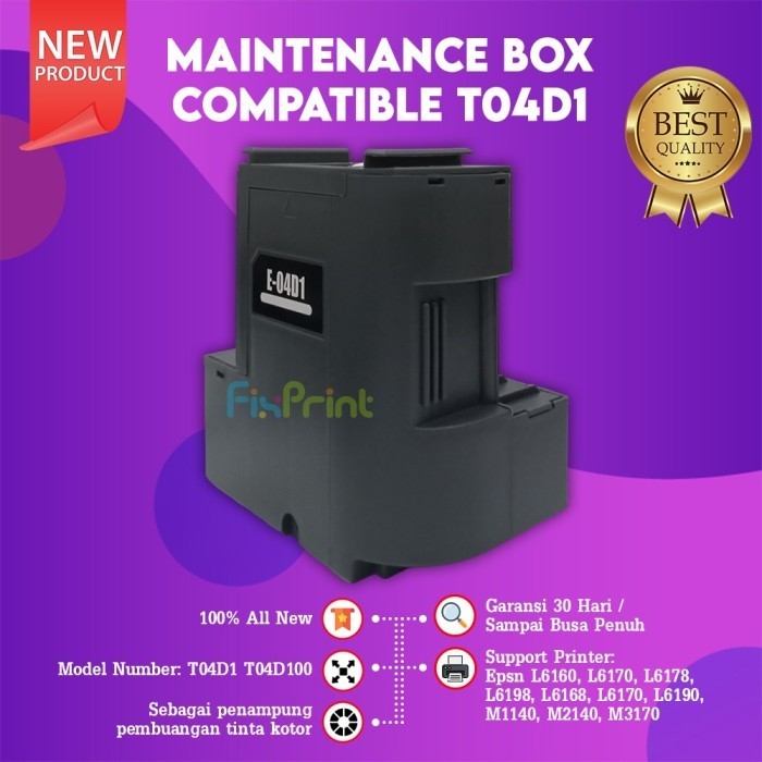 Jual Maintenance Box T04D1 Kotak Pemeliharaan Epson L11050 L4260 L6260 ...