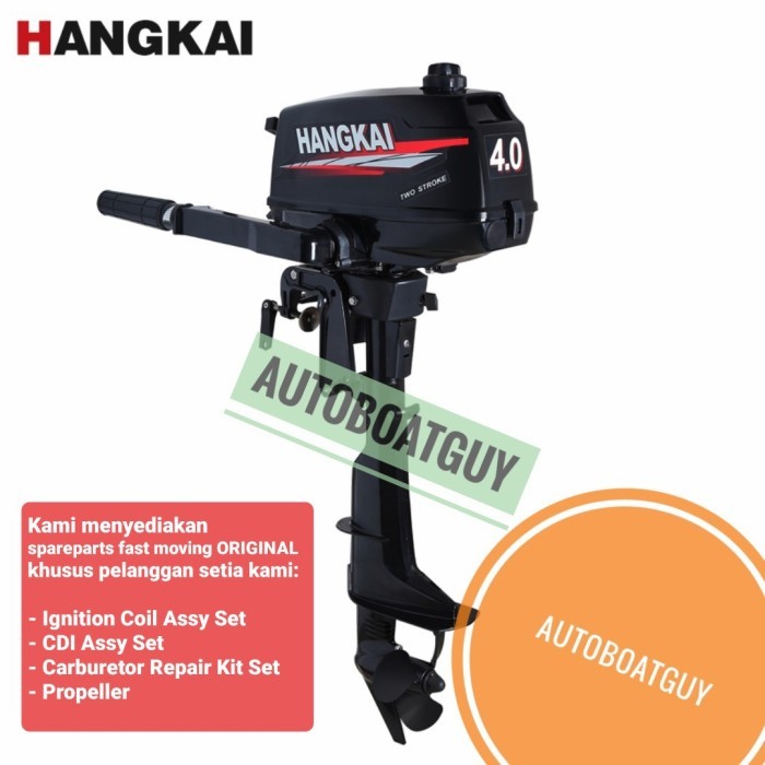 Jual Mesin Tempel Outboard Perahu Hangkai 4 PK HP Kompatibel Yamaha Parsun | Shopee Indonesia