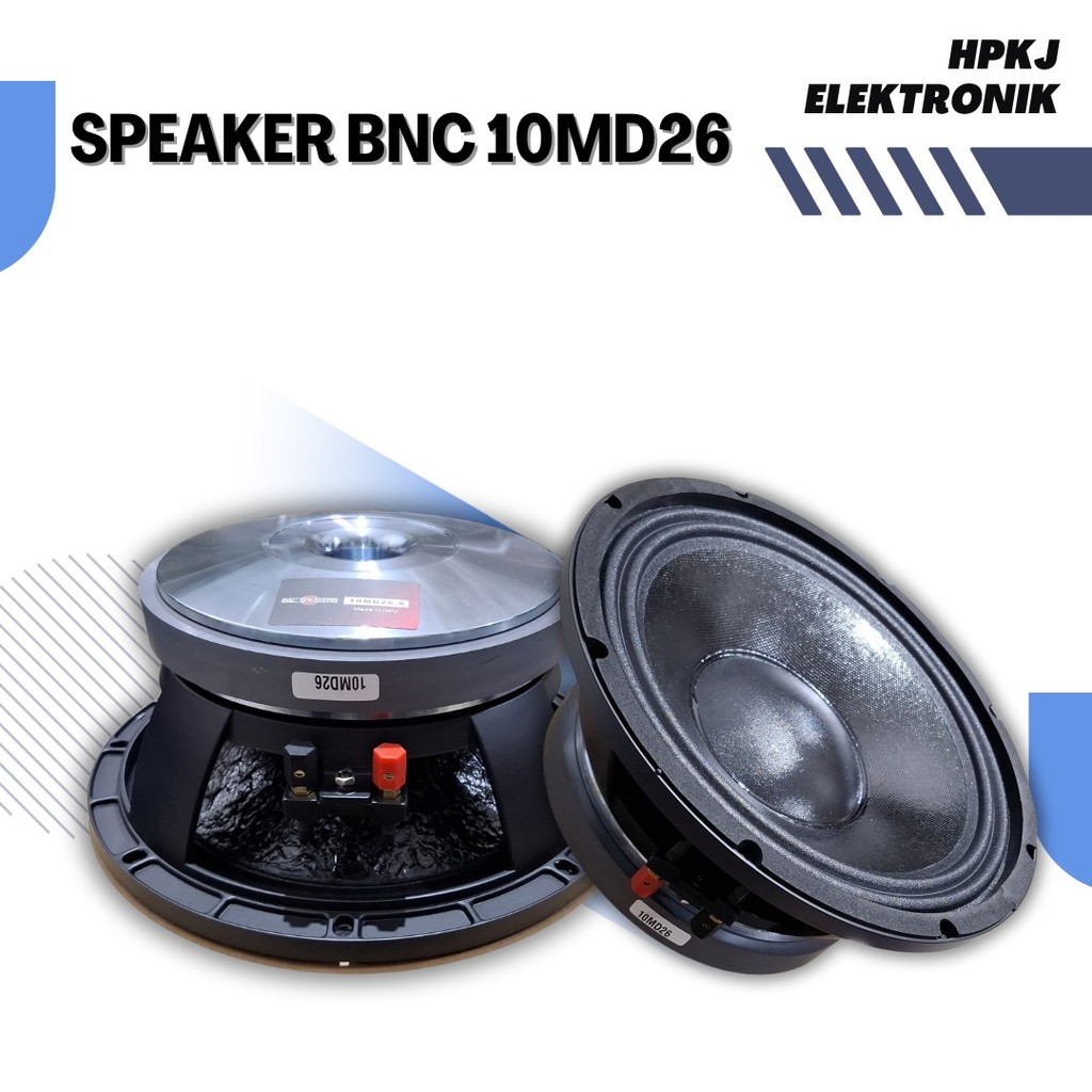 Jual SPEAKER KOMPONEN 10 INCH BNC 10MD26 SPIKER B&C 10md26 | Shopee Indonesia