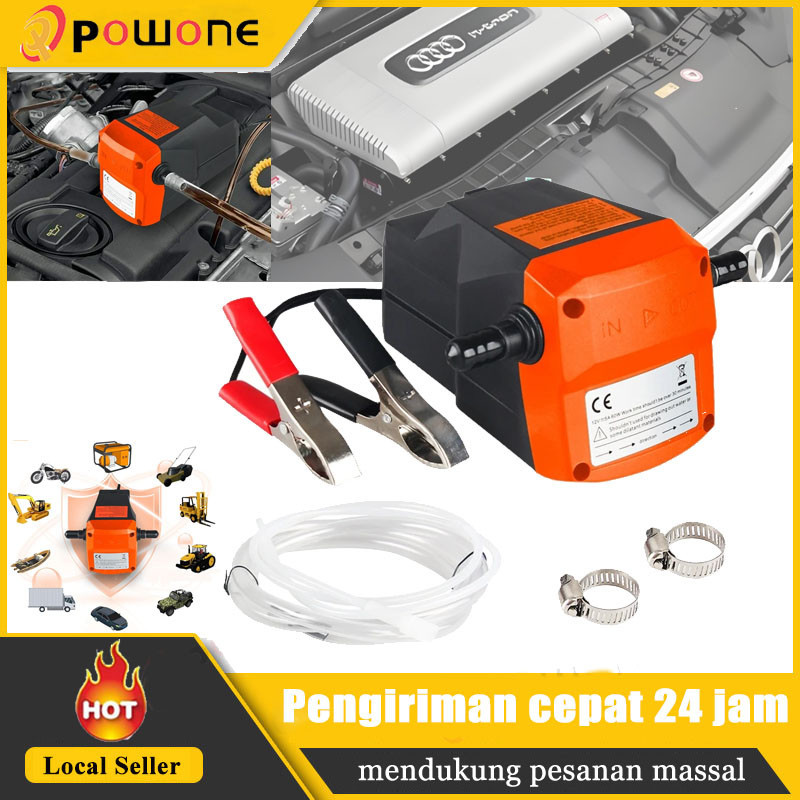Jual 12V 80W Pompa ganti oli mobil, pompa oli listrik, pompa oli untuk ...