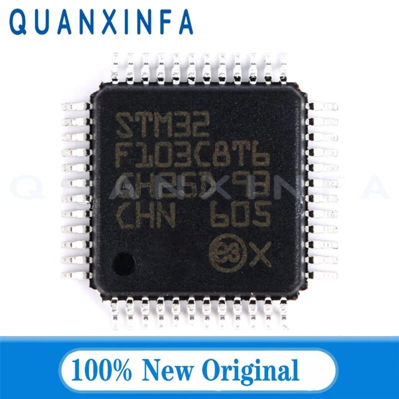 Jual 10PCS STM32F103C8T6 32F103C8T6 LQFP48 64K flash memory chip new original | Shopee Indonesia