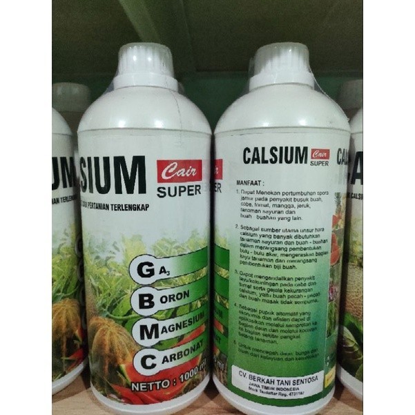 Jual Calsium Cair 1ltr Super Nutrisi Semua Tanaman | Shopee Indonesia