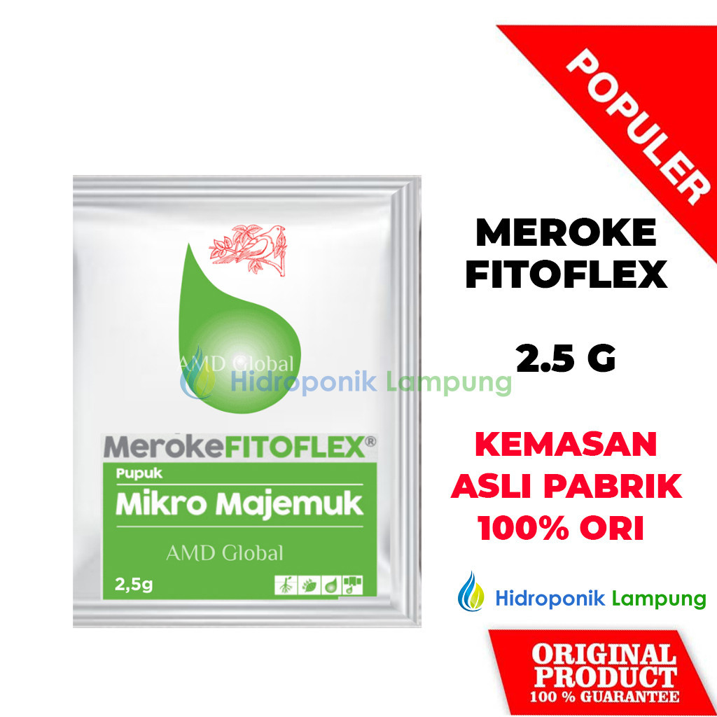 Jual PUPUK MEROKE FITOFLEX VITAFLEX MIKRO MAJEMUK LENGKAP KEMASAN ...