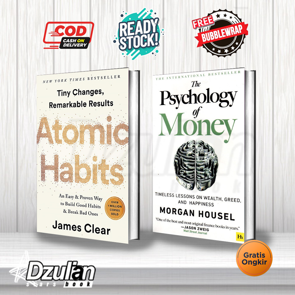 Jual Buku Atomic Habits The Psychology Of Money Shopee Indonesia