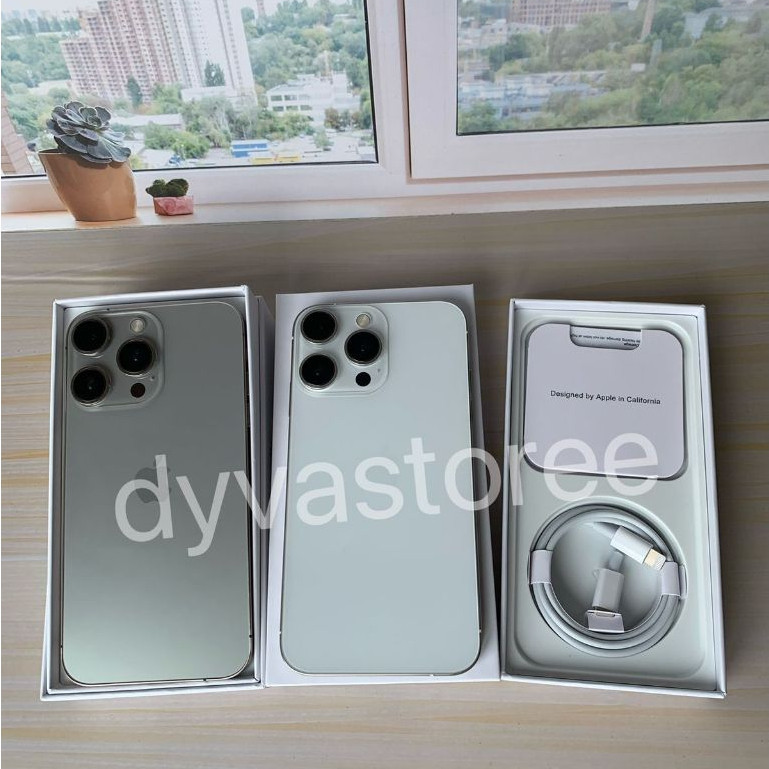 Jual HP Apple iPhone 15 PRO/14 PRO/13 PRO 64GB/128GB/256GB Fullset Handphone Second Berkualitas ...