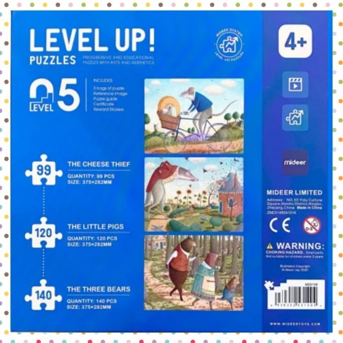 Jual Mideer Artist Level Up Puzzle Level 5 | Shopee Indonesia