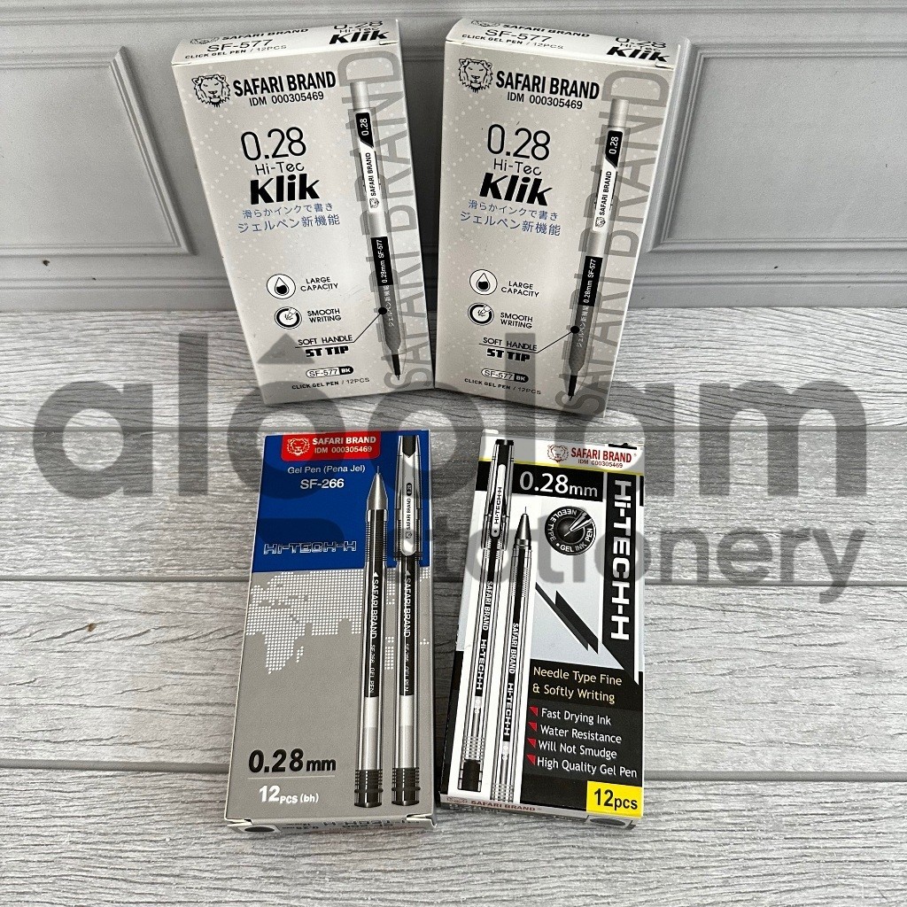 Jual SELUSIN ( 12 PCS ) Pulpen Hi-Tech-H Hitech Hitec Safari 0.28 mm ...
