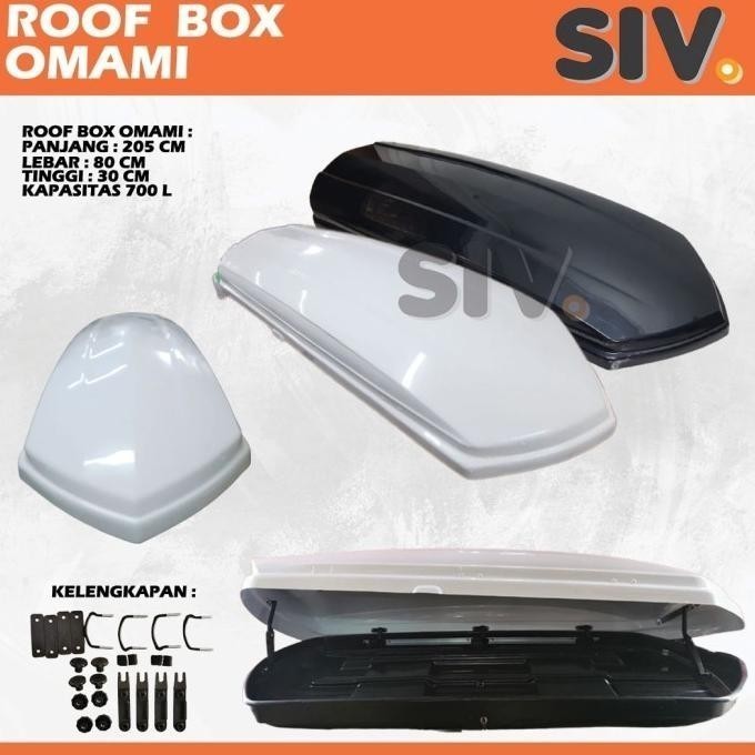 Jual PROMO SPESIAL Ready Roof Box Roofbox Bagasi Atas Mobil Glossy Slim ...
