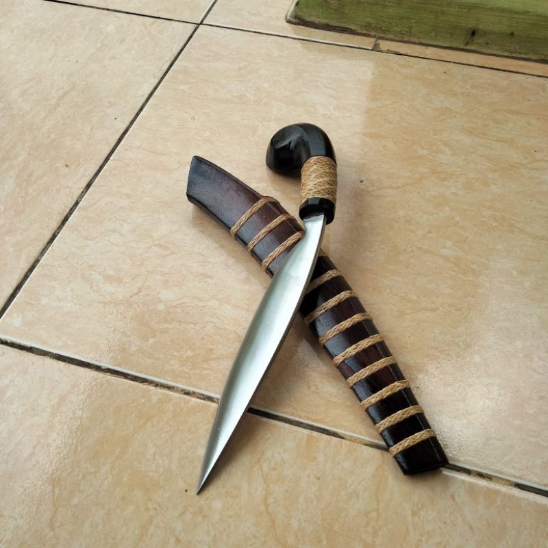 Jual PISAU KUDUK KHAS SEMENDE PALEMBANG PB 20CM | Shopee Indonesia