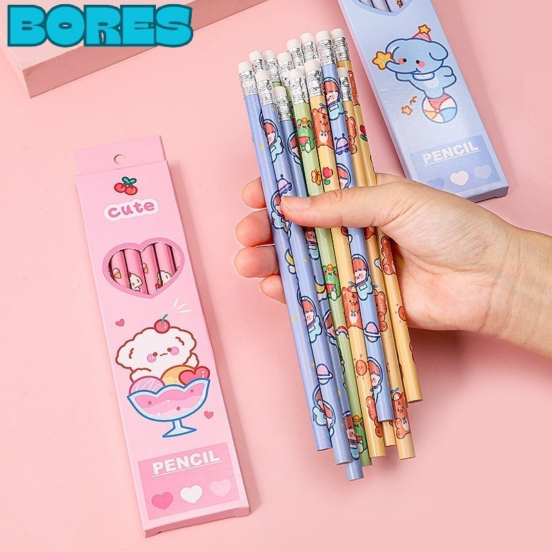 Jual BORES Set 10 IN 1 Stationery Set Lucu Karakter Set Perlengkapan ...
