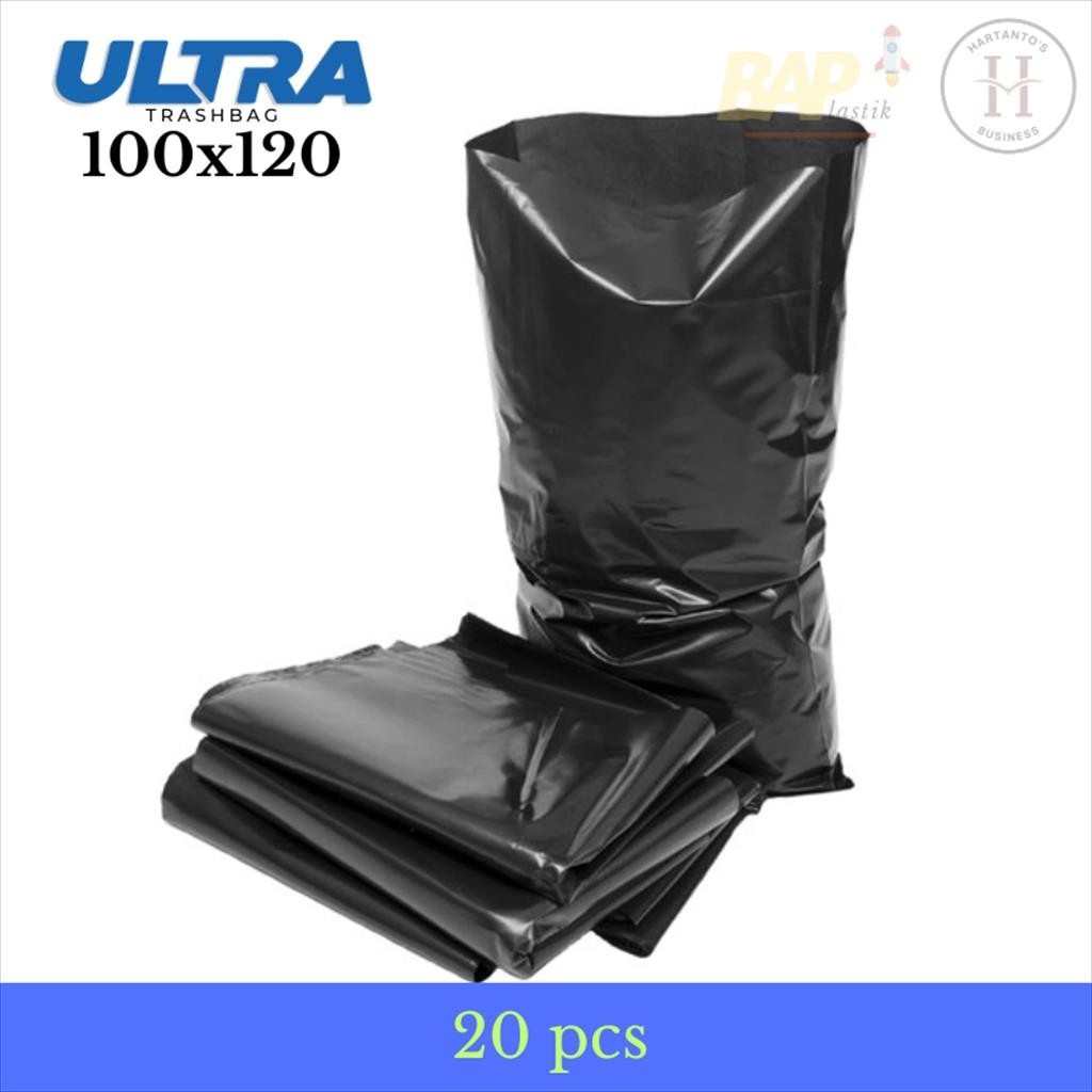 Jual Trashbag 100 x 120 cm ULTRA Plastik Sampah JUMBO | Shopee Indonesia