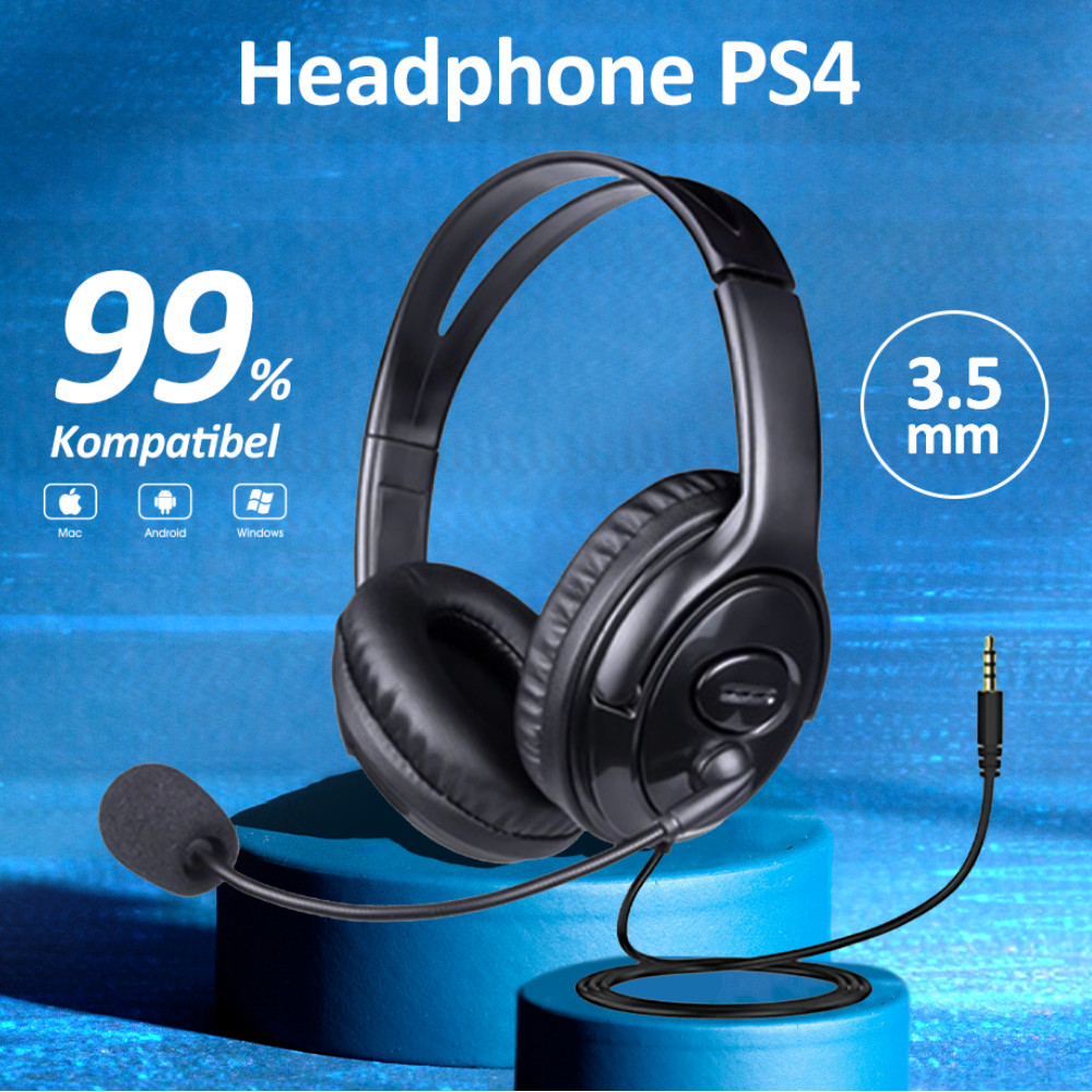 Jual Bonkyo Headset komputer USB yang dipasang di kepala, headset permainan berkabel, headset ...
